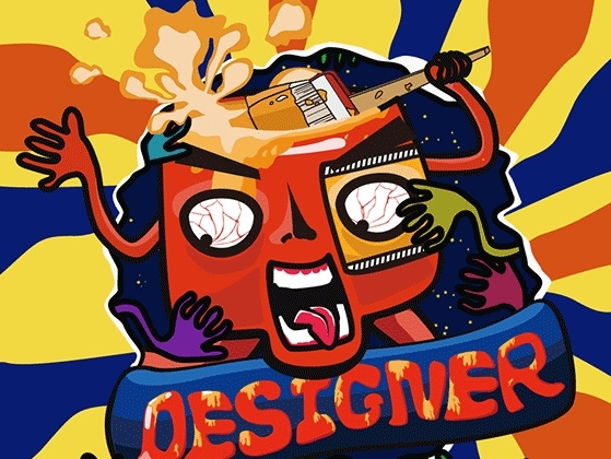 Run!Designer!_插画师麋鹿-站酷ZCOOL