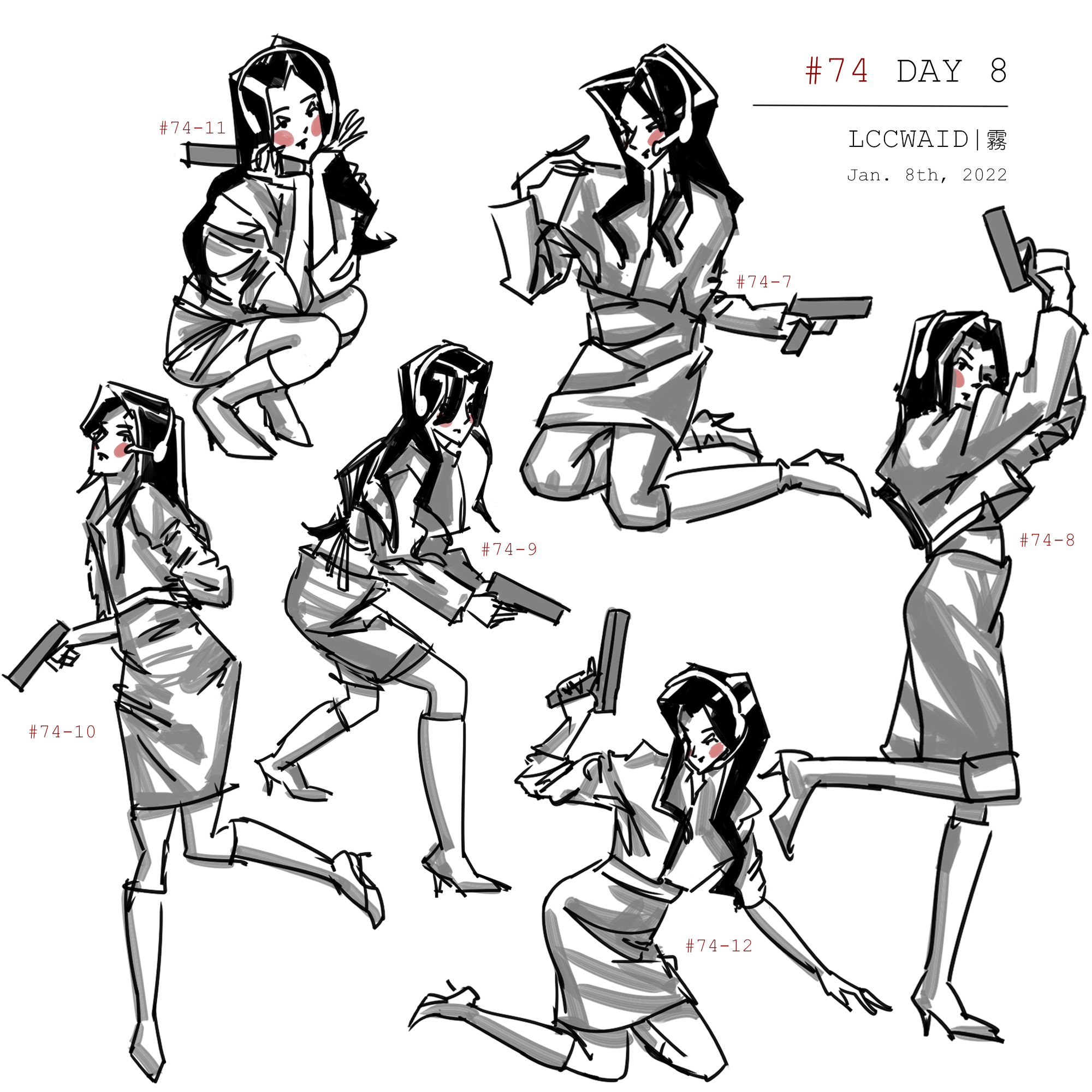 速写day8_Z092561746-站酷ZCOOL