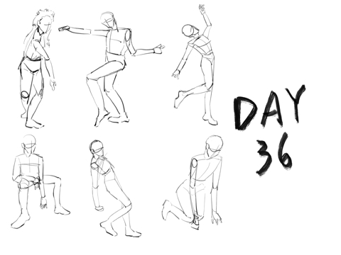 day36@速写班长_Z023362454-站酷ZCOOL