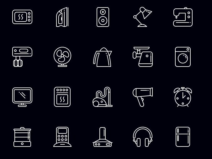 剪影图标_RainM-站酷ZCOOL