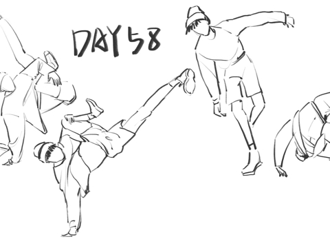 #速写60天挑战赛# Day58@速写班长_宇卿君Yoki-站酷ZCOOL