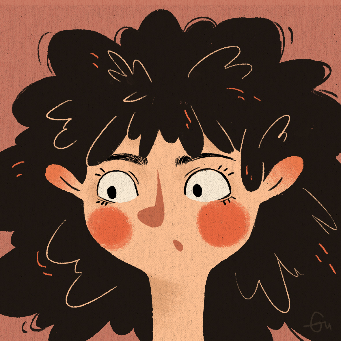 日常 可爱 插画 头像_GUGU咕噜咕噜咕-站酷ZCOOL