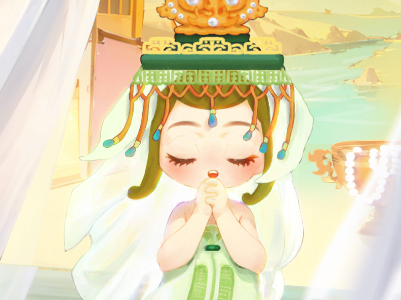 【原创IP设计】Q 版——尼宝悠闲的午后_JMEN-站酷ZCOOL