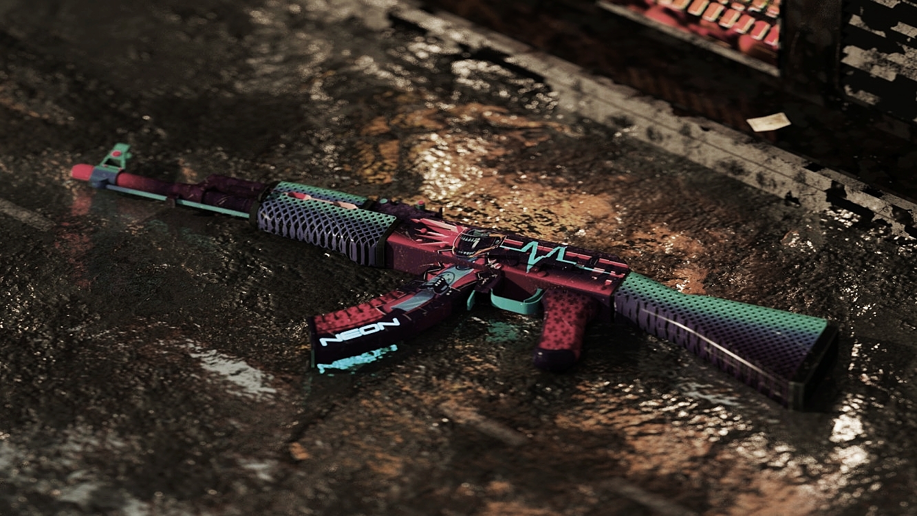 [CSGO]霓虹骑士_ZIRA-站酷ZCOOL