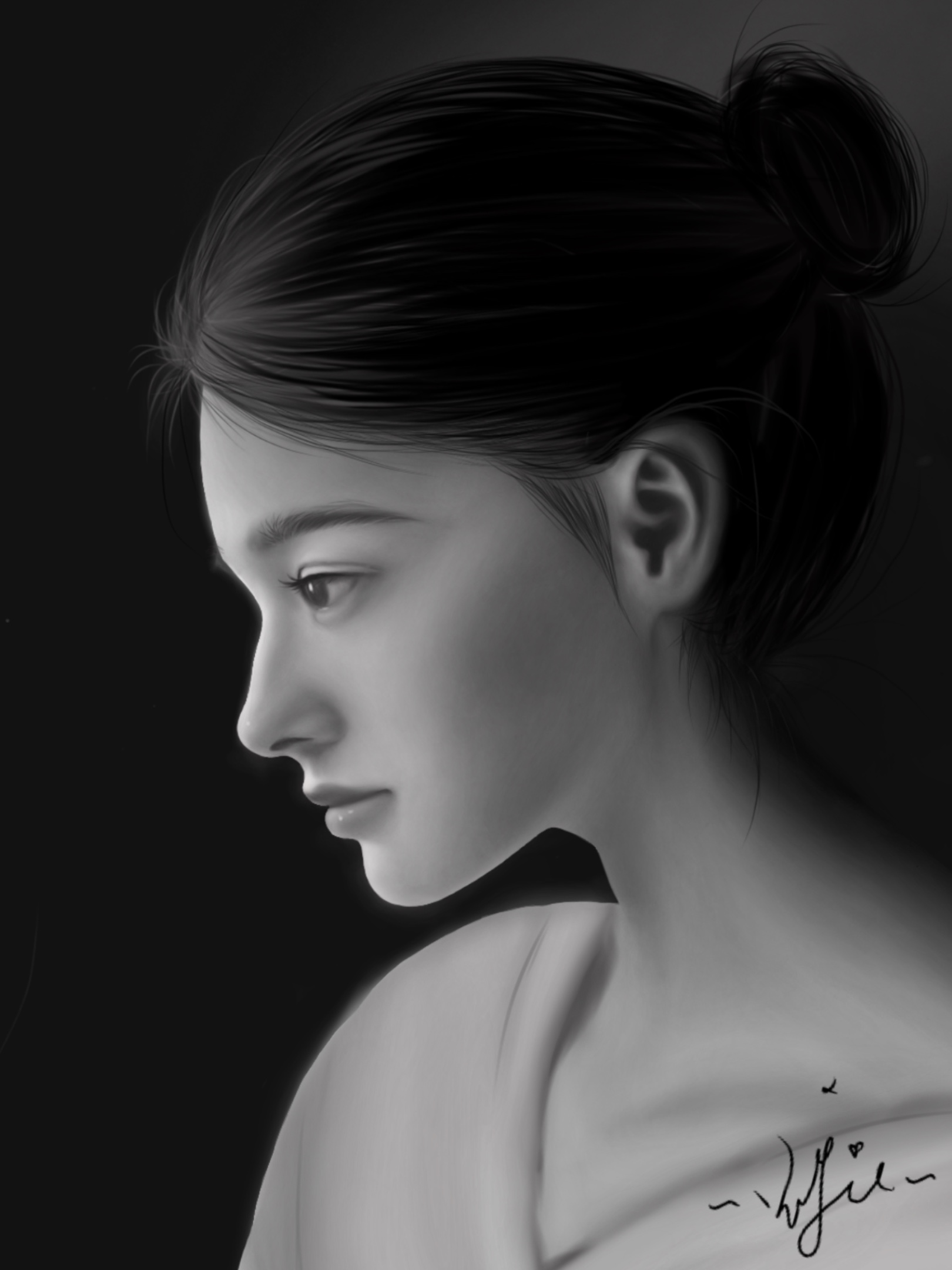 人像_yujie罗-站酷ZCOOL