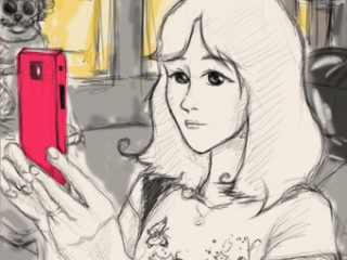 2011.10.6漫画肖像_一毫米瞳孔-站酷ZCOOL