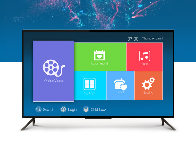 电视盒子ui设计（Smart TV Box UI）_青桔o-站酷ZCOOL