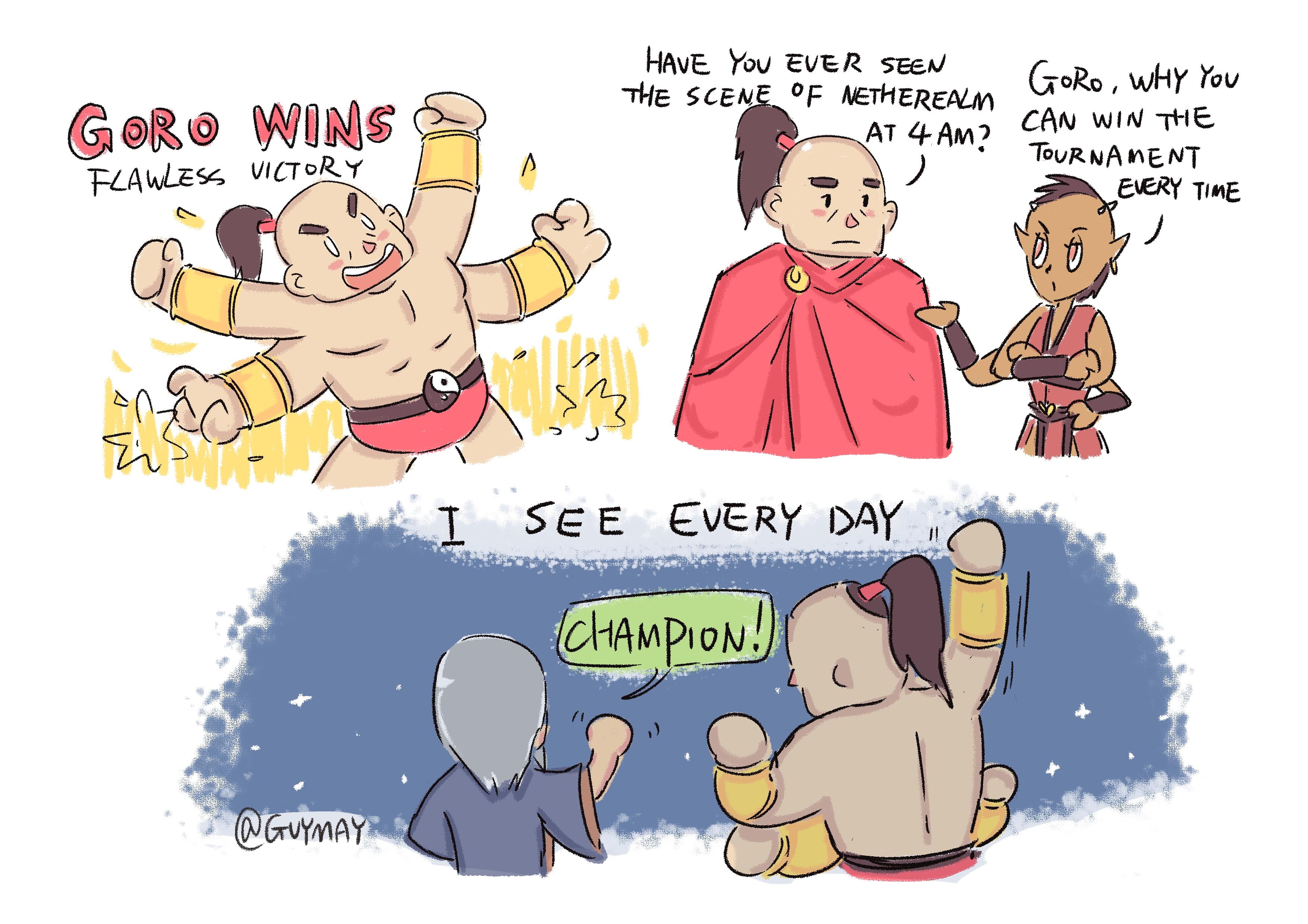 凌晨4点钟的Netherrealm 真人快打_Guymay-站酷ZCOOL