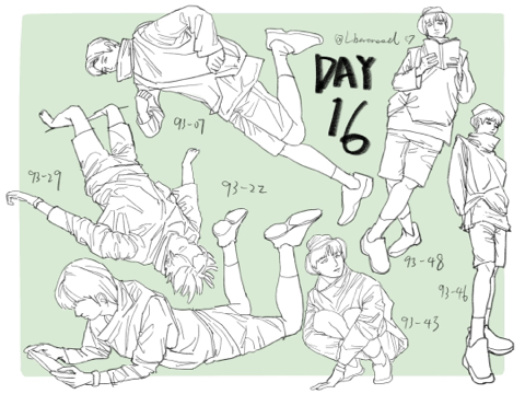 #速写60天挑战赛# Day16 @速写班长_Libercreed丽德-站酷ZCOOL