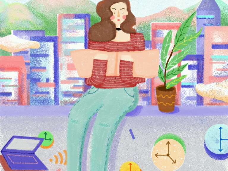 Reading time _谢执-站酷ZCOOL