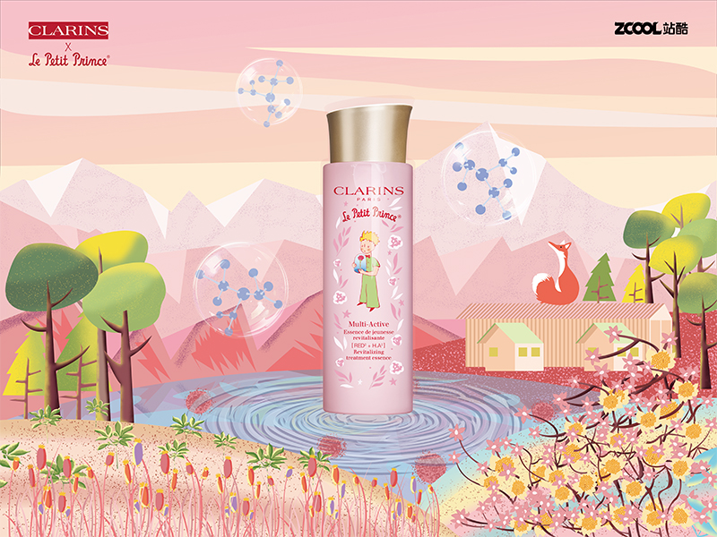 邂逅#粉嫩多巴胺少女#静待花开_小了白了_Too-站酷ZCOOL