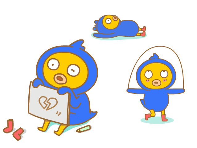 新创作形象“布鲁bb”首套表情大放送！_哎呦3-站酷ZCOOL