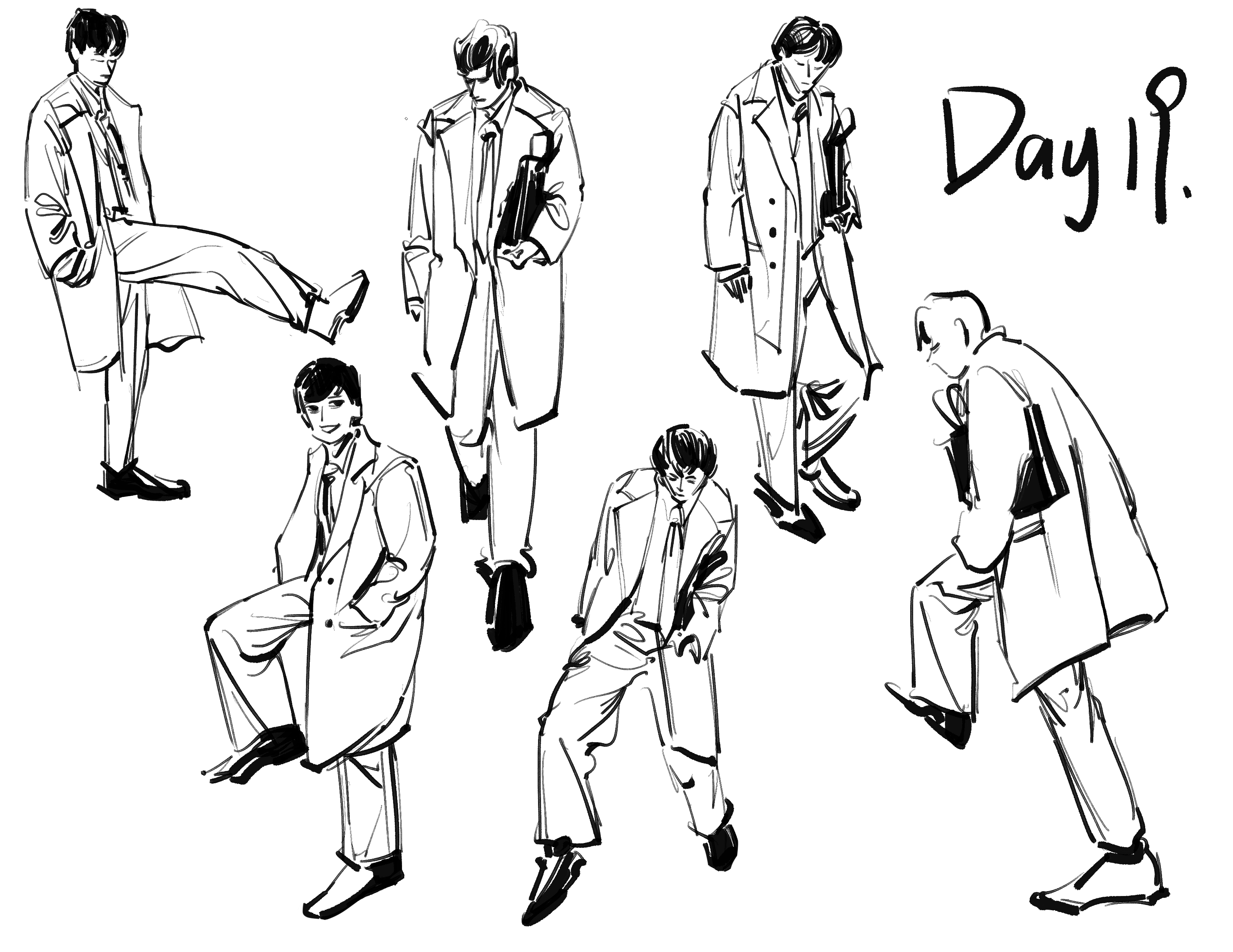 #速写60天挑战赛#DAY19@速写班长_窓巛-站酷ZCOOL