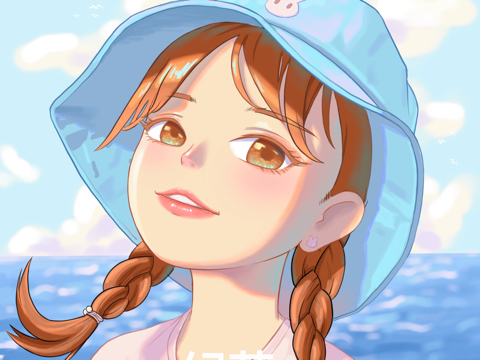 吹吹海风_幻逸wyz-站酷ZCOOL