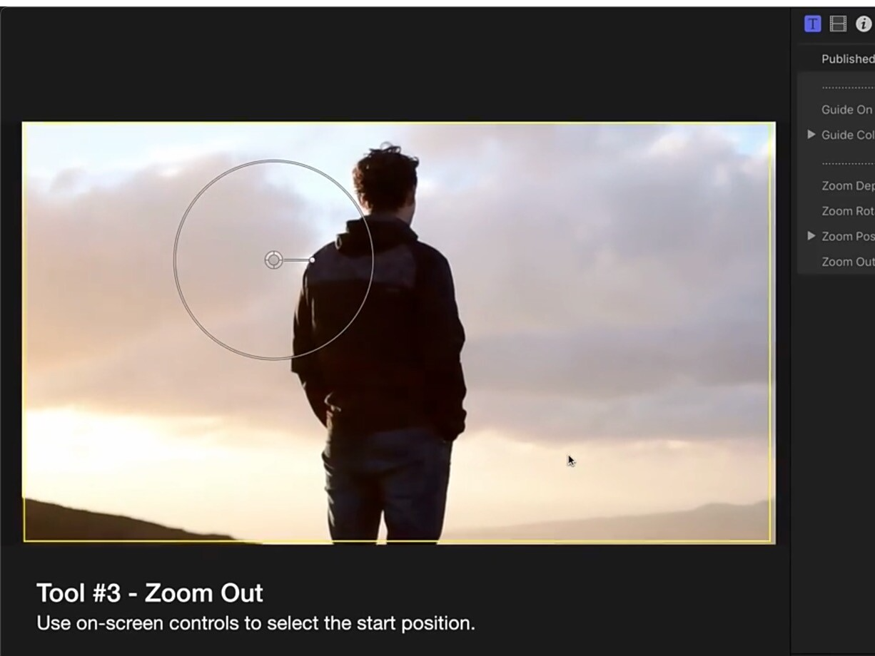 FCPX插件：自定义区域丝滑平稳移动缩放旋转工具 ProZoom_顽石宝玉-站酷ZCOOL