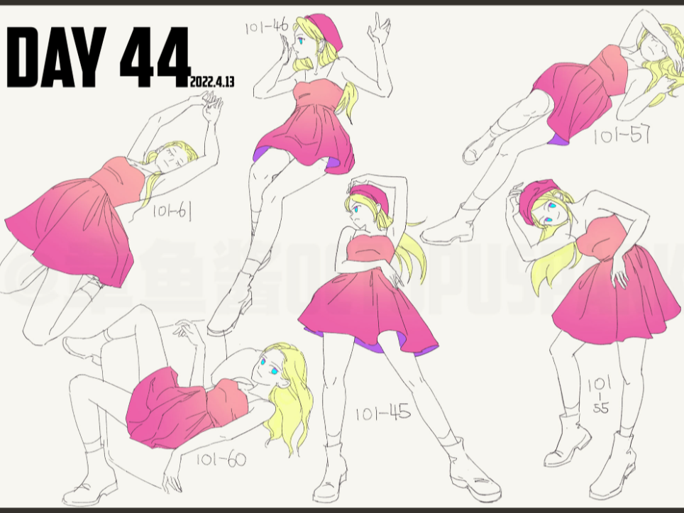 #速写60天挑战赛# Day44@速写班长_章鱼酱油-站酷ZCOOL
