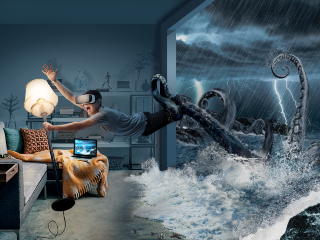 vr产品宣传合成海报_追梦逐梦-站酷ZCOOL