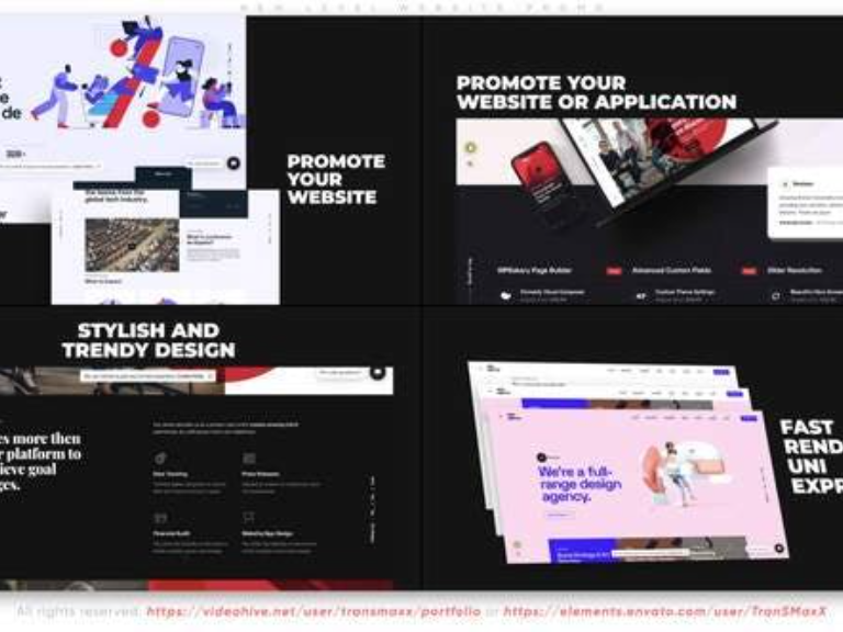 AE模板 | 清新风格动作设计标题宣传计算机笔记本电脑_猿文件网官方账号-站酷ZCOOL