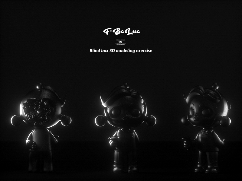 潮玩ip设计练习_DDGL-站酷ZCOOL