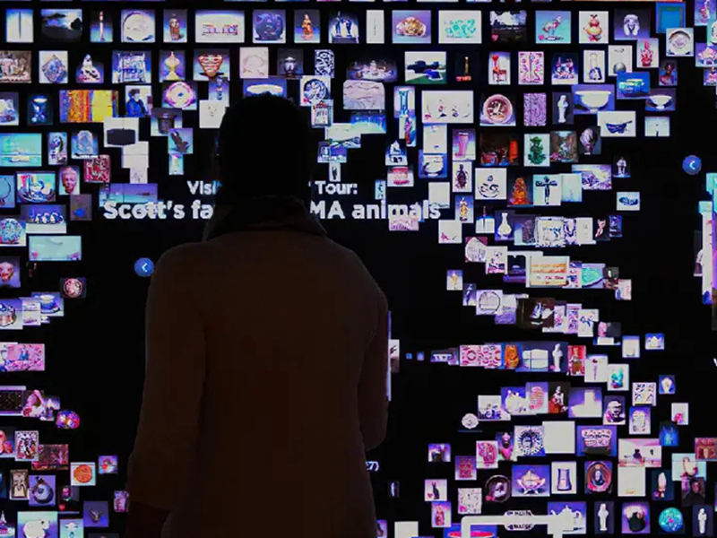 互动照片墙在展厅中使用主要用了哪些技术_不要香菜warm-站酷ZCOOL