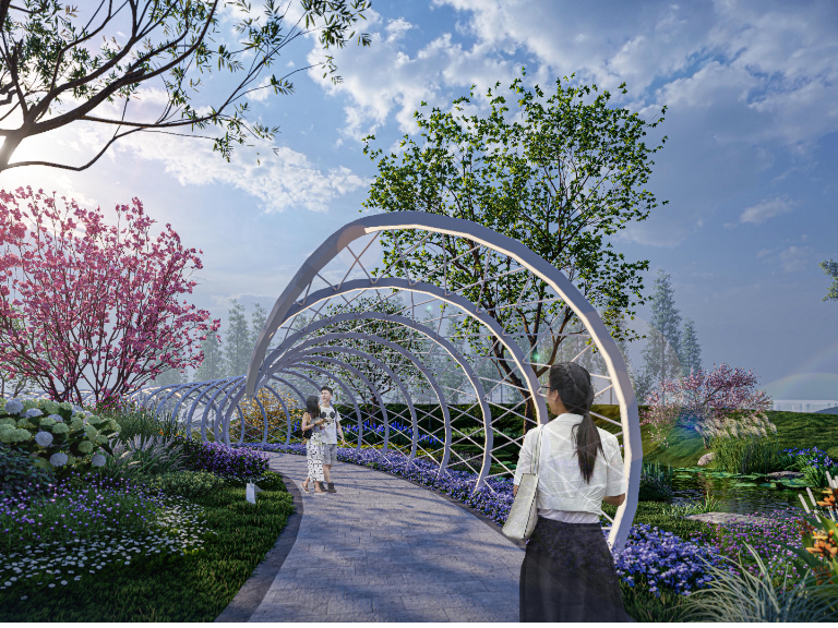 Lumion市政公园效果图（四）_小猪Jerry-站酷ZCOOL