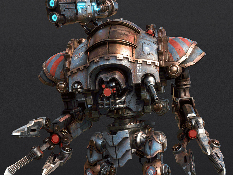 【学生作品】刘伟 --《knight》_巧课力CGmomo-站酷ZCOOL