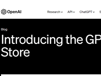 重磅！OpenAI正式发布，自定义ChatGPT商店！_AIGC开放社区-站酷ZCOOL