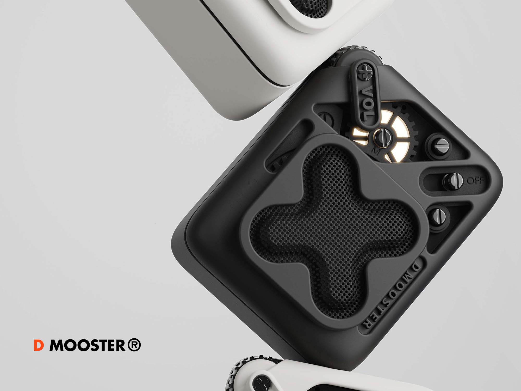 D MOOSTER® | TIME GEAR复古蓝牙音箱_DMOOSTER-站酷ZCOOL