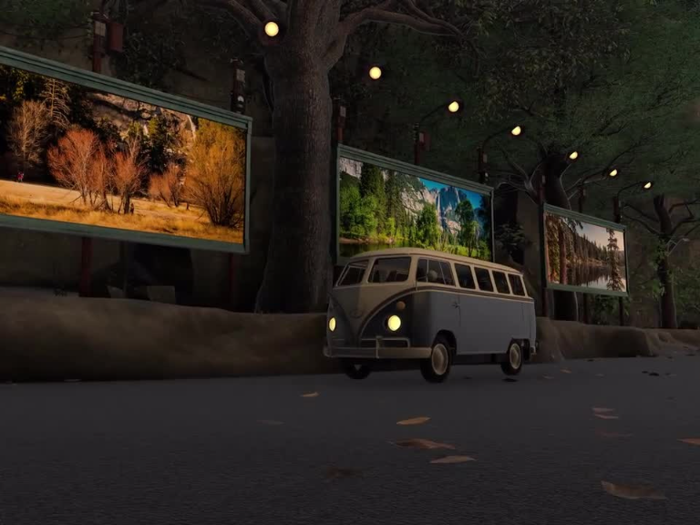 PR模板 | 3D场景动态动画摄像机林间道路广告版展示_猿文件网官方账号-站酷ZCOOL