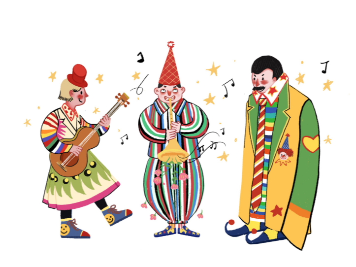 快乐小丑音乐会_刘嘿嘿weme-站酷ZCOOL