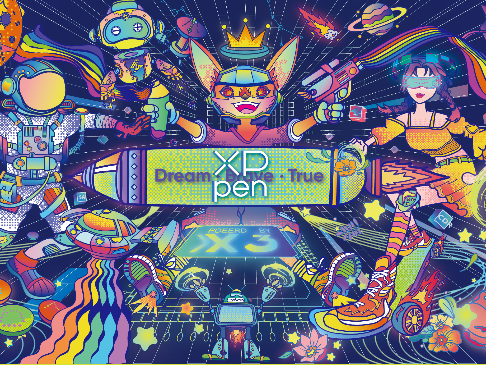 xppen_创意设计作品图片素材-站酷ZCOOL