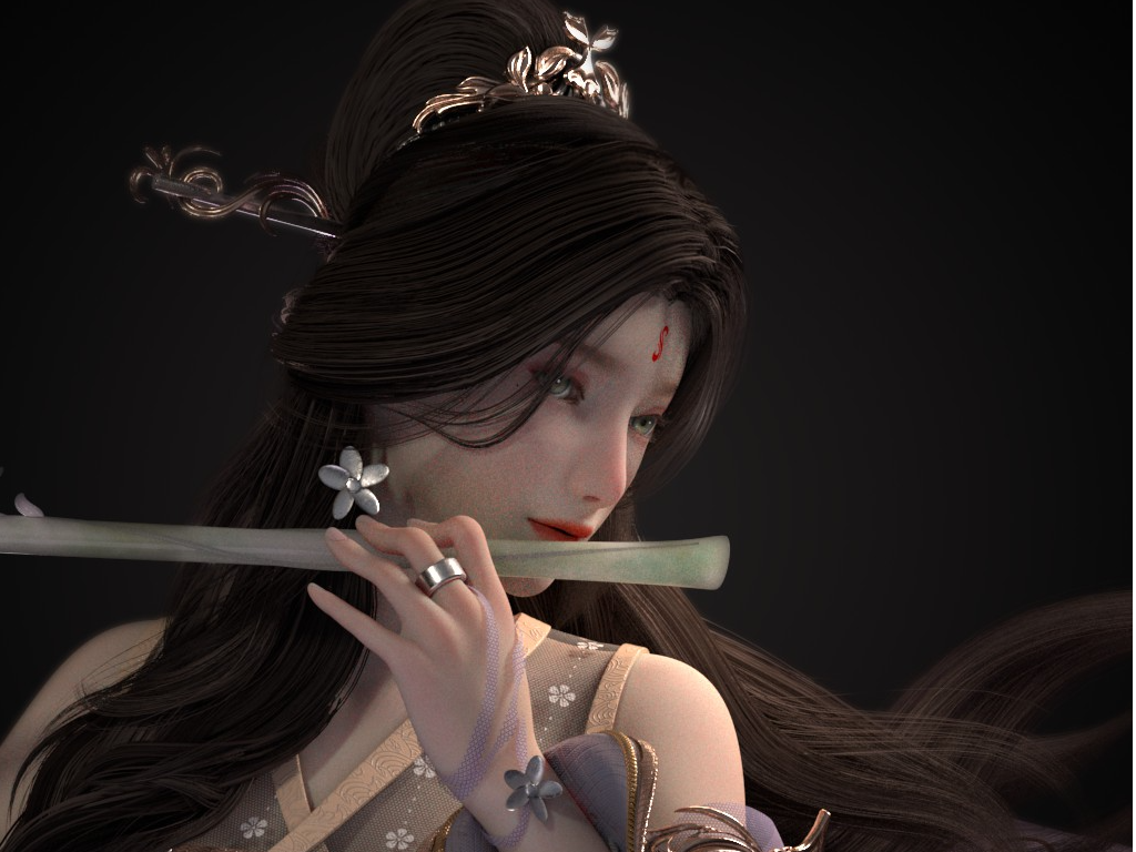 云普集VIP学员作品《碧波仙子》_云普集EDU-站酷ZCOOL