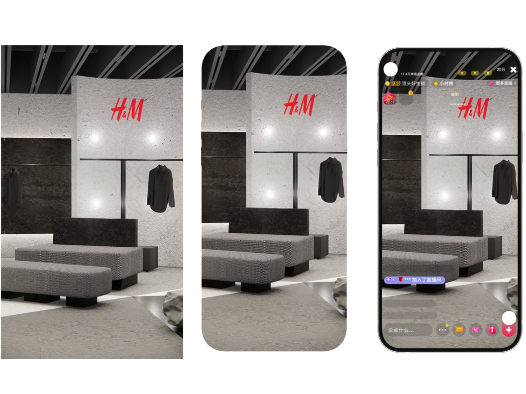 【H&M直播间设计】_场景师Malcolm-站酷ZCOOL