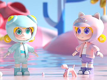 IP人物设计-米丸子_郁杉lilian-站酷ZCOOL