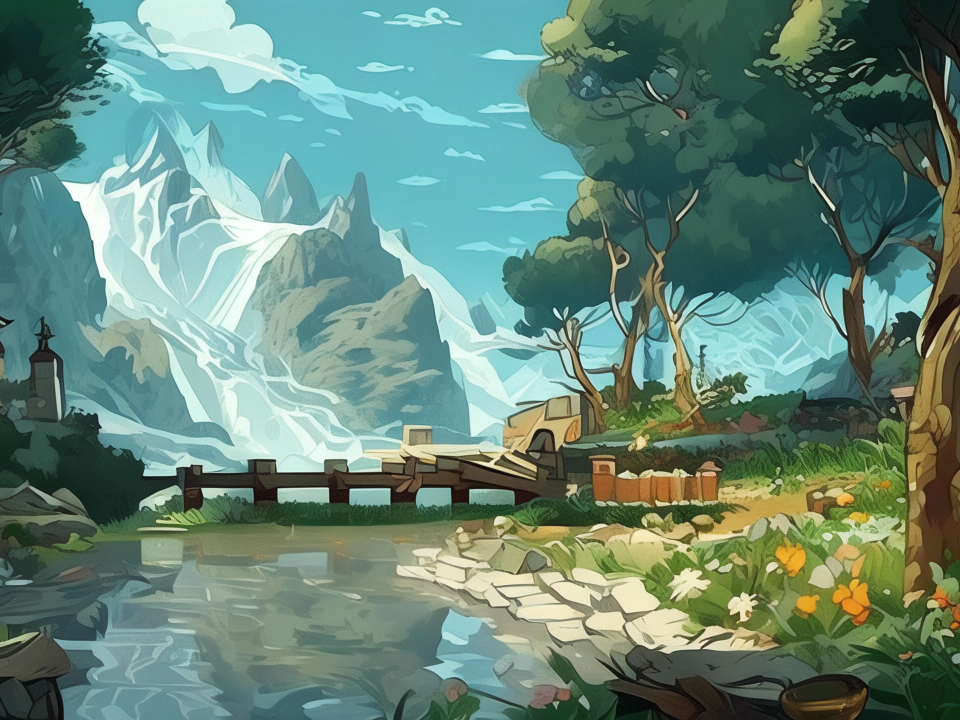 郊野山水（四）_煜辰PandaMaster-站酷ZCOOL