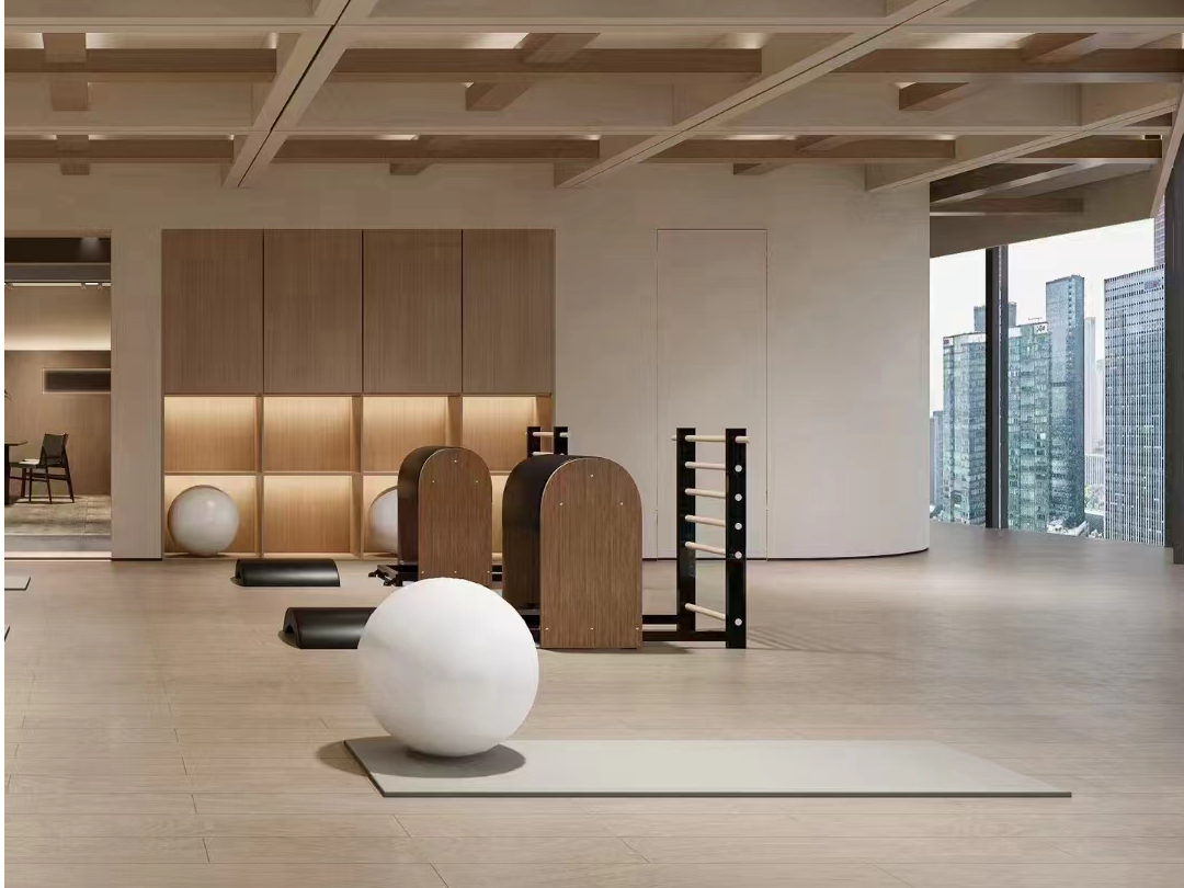 工装普拉提馆设计案例 | 一个让人流连忘返的艺术空间_思思爱设计-站酷ZCOOL