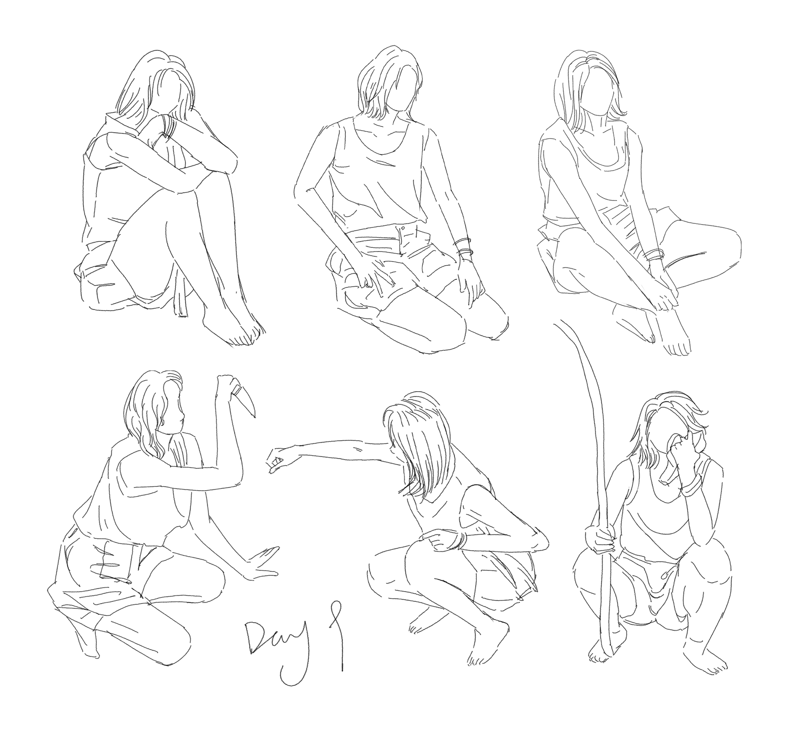 速写60天11期|day9_radlin_-站酷ZCOOL