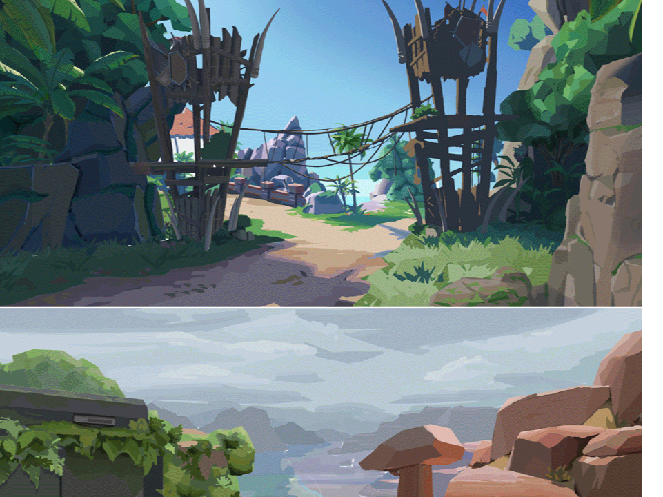 拯—雁甲（色块班——学生临摹作业）_雁甲CG艺术-站酷ZCOOL