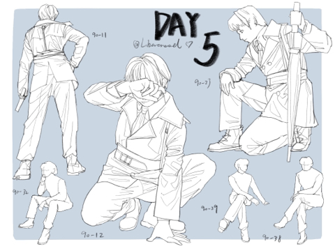 #速写60天挑战赛# Day5 @速写班长_Libercreed丽德-站酷ZCOOL