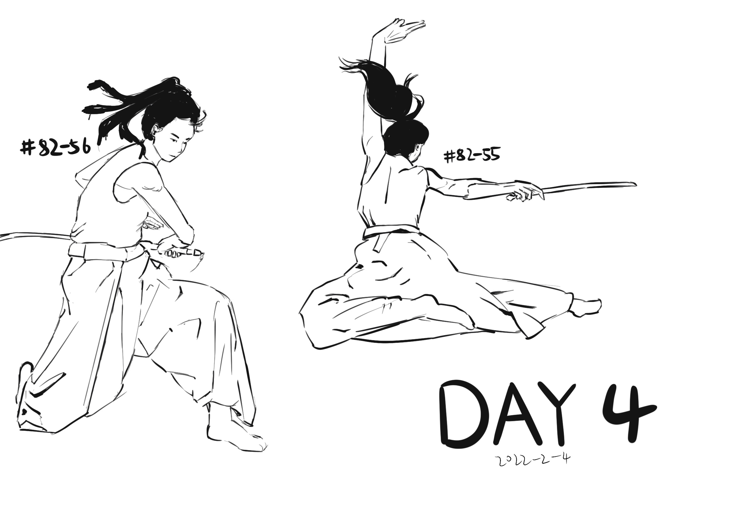 #速写60天挑战赛day4@速写班长_海榆-站酷ZCOOL