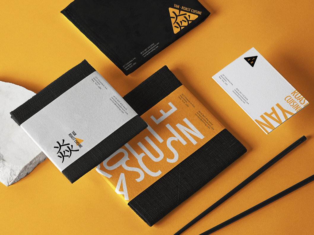 YAN - ROAST CUISINE | 焱·和风烧肉品牌设计_LAZYstudio-站酷ZCOOL