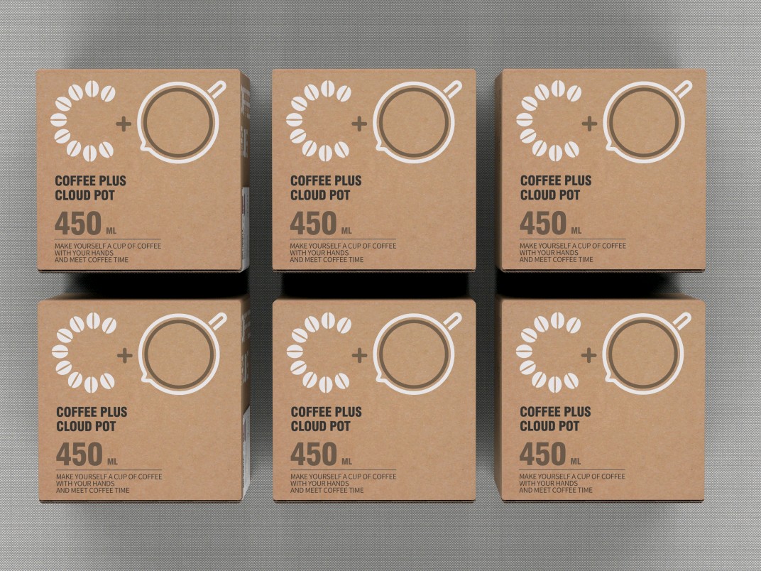 coffee plus咖啡壶设计_出圈视觉-站酷ZCOOL