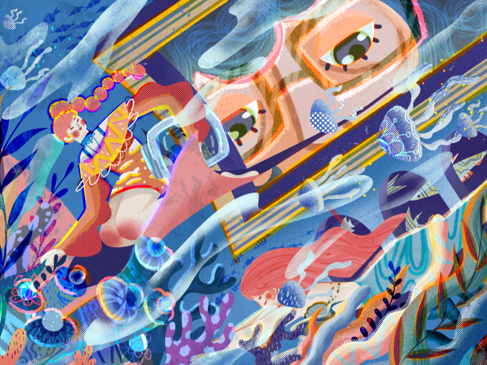 观察_Yoko芽子-站酷ZCOOL