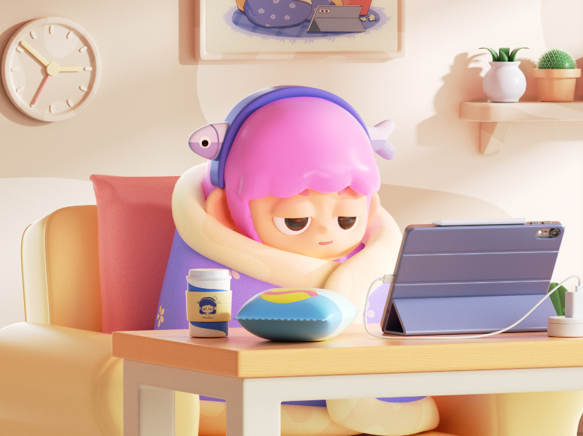 ip形象设计｜咸鱼MM_锤锤_123-站酷ZCOOL