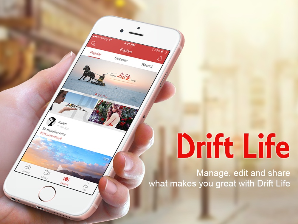 Drift Life：从交互到视觉_鲜橙cool-站酷ZCOOL