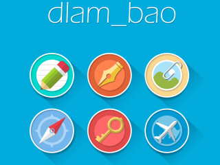 UI图标练习2 附PSD_dlam_bao-站酷ZCOOL