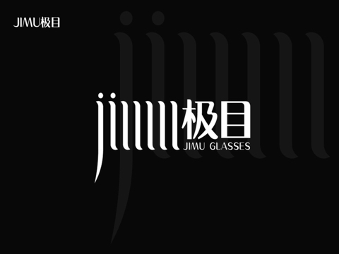 LOGO设计｜JIMU极目眼镜_渔火沉钟-站酷ZCOOL