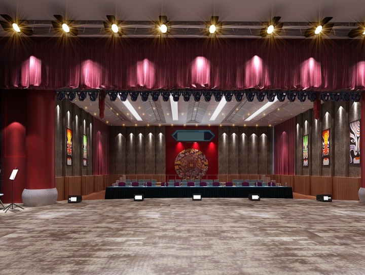 山东艺术学院戏曲汇演厅_百诺设计事务所-站酷ZCOOL
