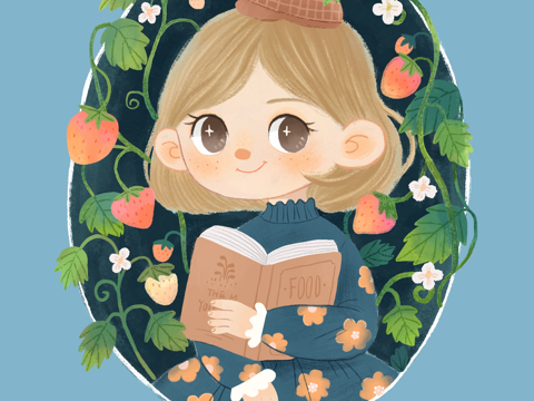 这个系列的3幅，打算画满12个_yumid-站酷ZCOOL