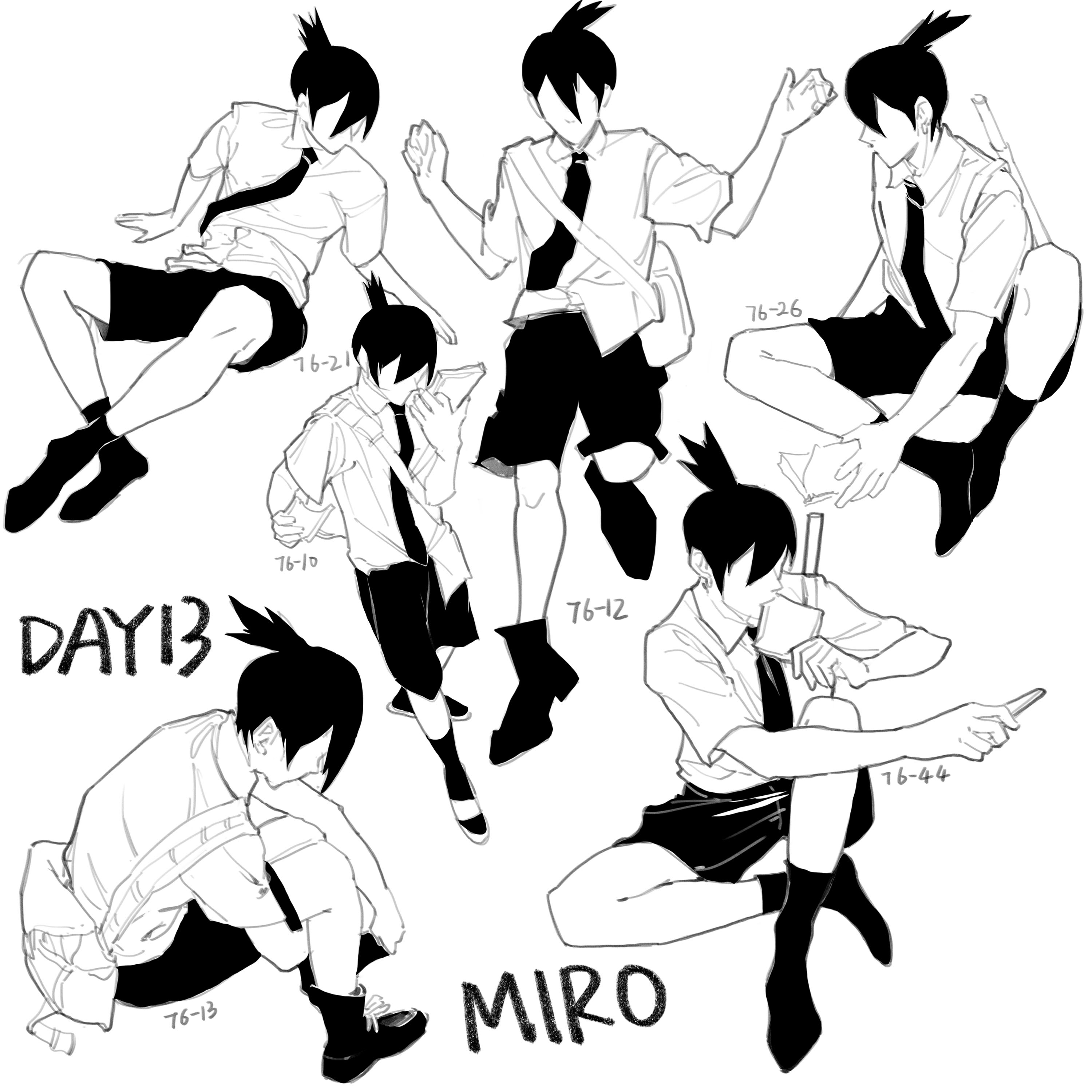 #速写60天挑战赛#@速写班长day13_Miroplus-站酷ZCOOL